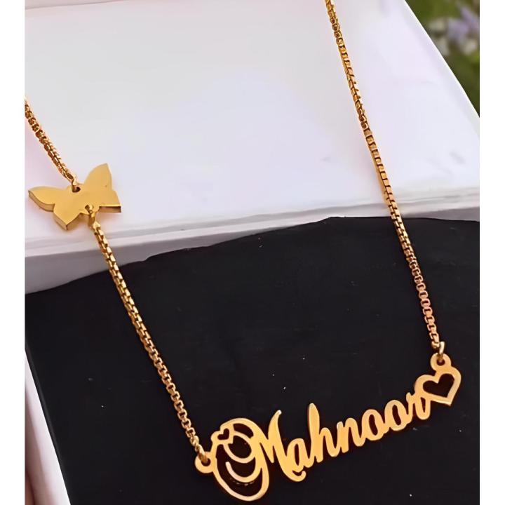 The Jewel Lodge Name Locket, Customize Necklace, Gift for girls ...