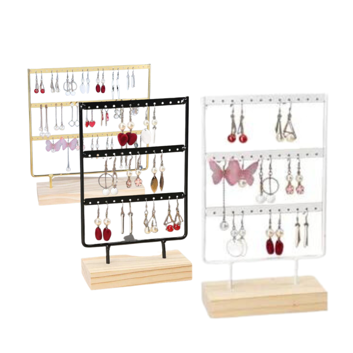 New Metal Holder for Dangle Earrings Bracelets Jewelry Display Stand ...