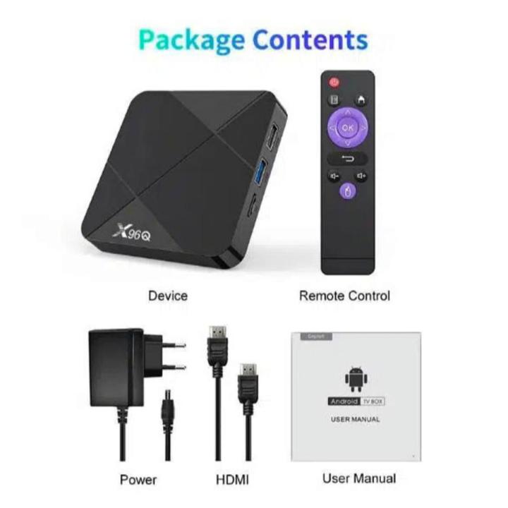 X96Q Android Smart TV Device (8GB RAM / 128GB ROM) | Daraz.pk