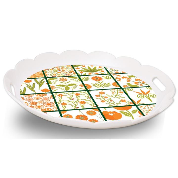 Tray - Round shape by Happy House RT-2 Milky | Daraz.pk