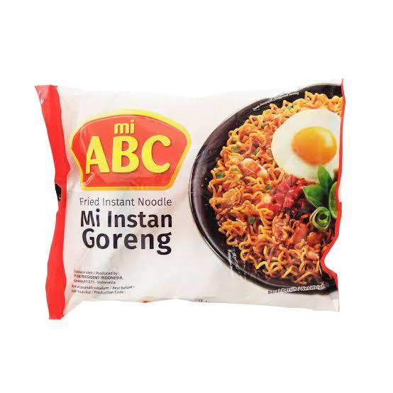 Mi ABC Goreng Fried Instant Noodles – 70g Pack of Authentic Imported ...