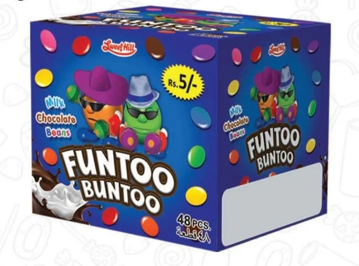 Funtoo Buntoo Chocolate Beans - Pack of 48 | Daraz.pk
