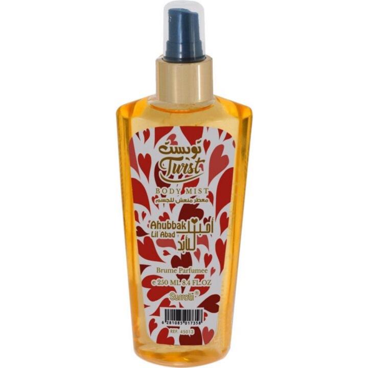 Body Mist Ahubbak Lil Abad 250 Ml Surrati Perfumes Holy Makkah Saudi ...