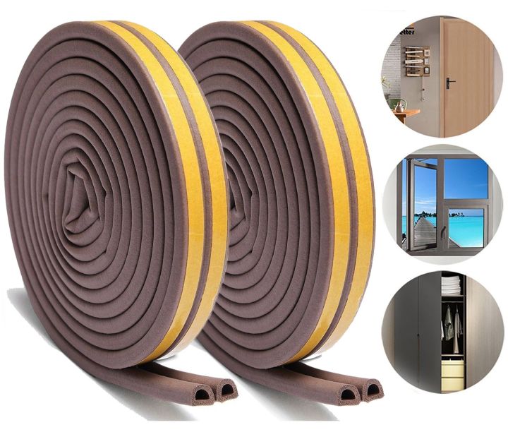 Self Adhesive Door and Window Rubber Strip Window Waterproof Sound ...