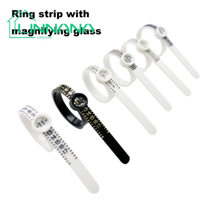Ring Caliper Measurement Tool Easy Ring Sizer Tool with Magnifying ...