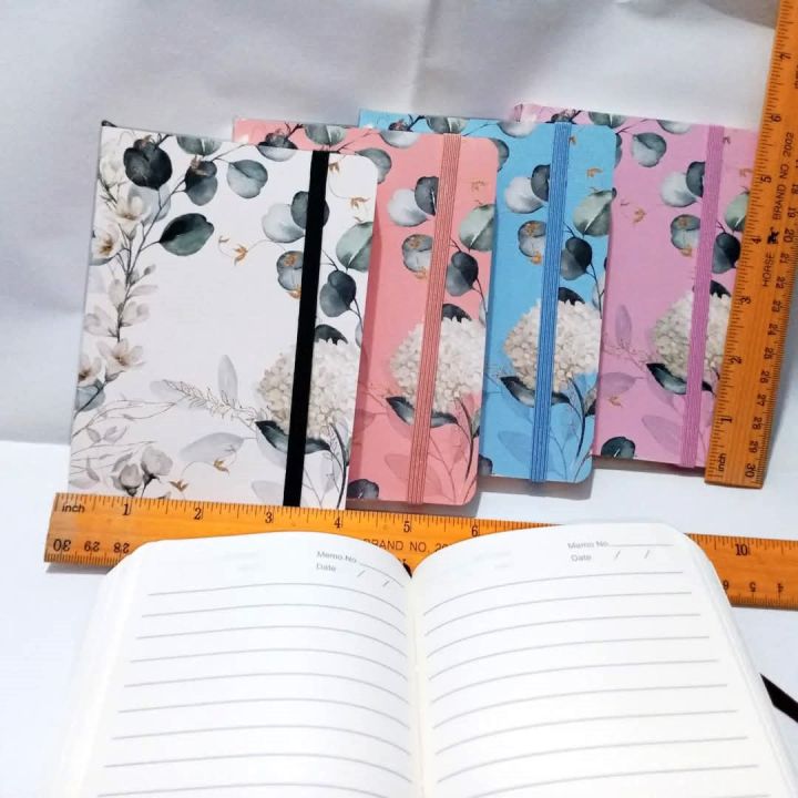 Premium A6 Notebook with Elastic Band | Notebook Diary for School ...