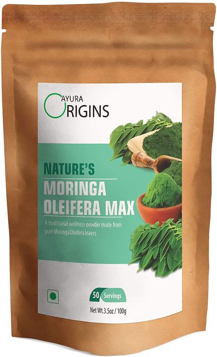 MORINGA_ Oleifera Max - Pure Leaf Powder 100g | Daraz.pk