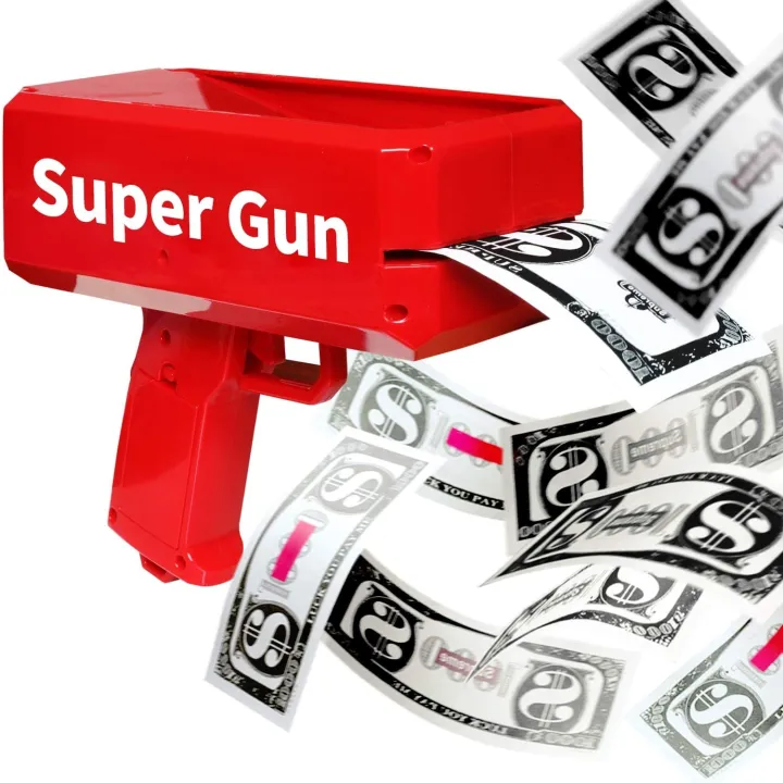 Money Gun- Money Gun Machine- Rain Money Gun- Money Gun For Kids- Rain ...