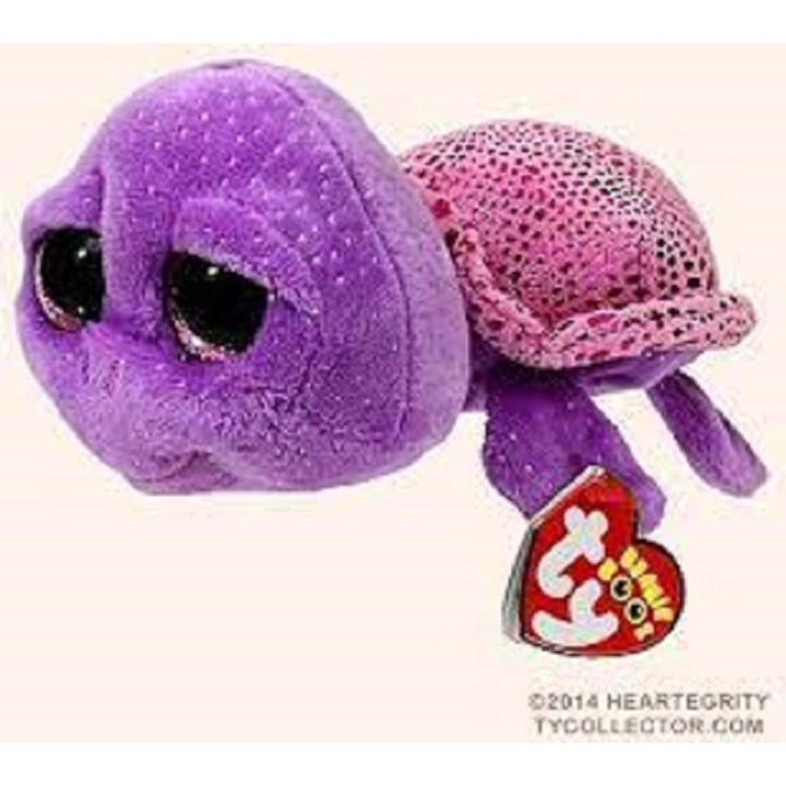 TY Beanie Boos Purple Turtle Stuffed Soft and Plush toy(6 inches ...