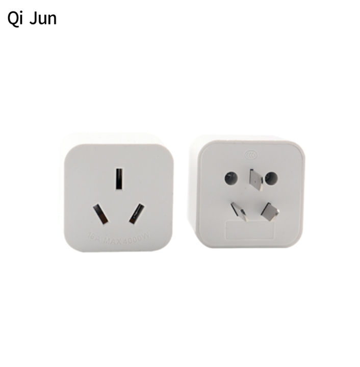 High power 10a to 16a socket air conditioning plug converter, household three hole oil cement ...