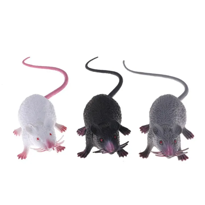 Christmas Practical Halloween Prop Party Decor Mouse Model Tricky Fake ...