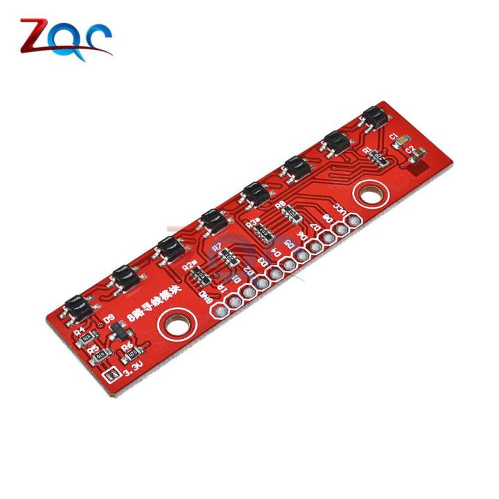 Tracking Module Infrared Detection Sensor Module DIY For Arduino 8-Channel Infrared Detector ...