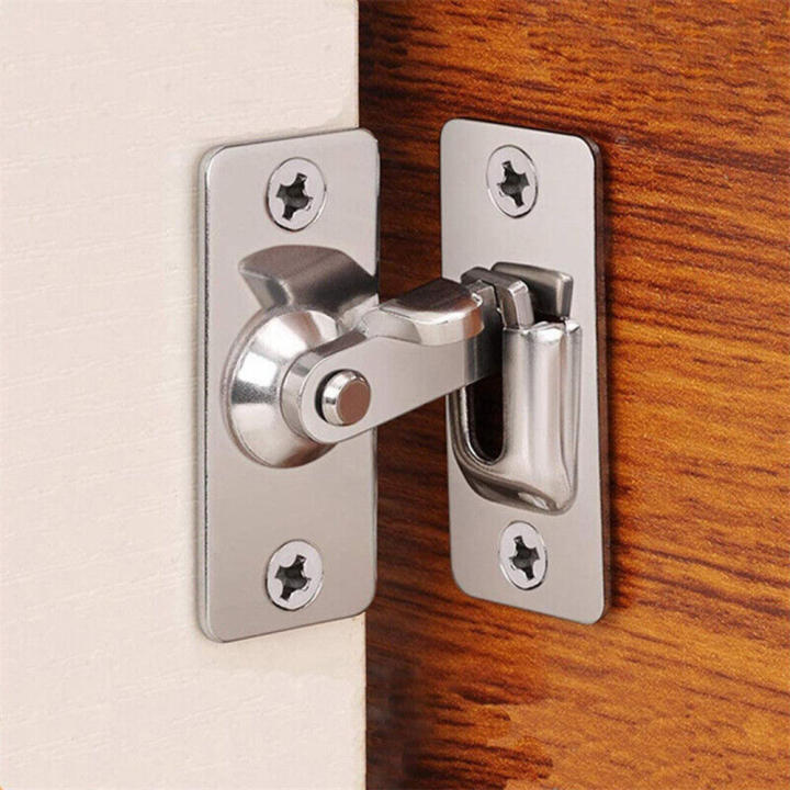 Stainless Steel Stainless steel Secure Right angle door lock Sliding ...