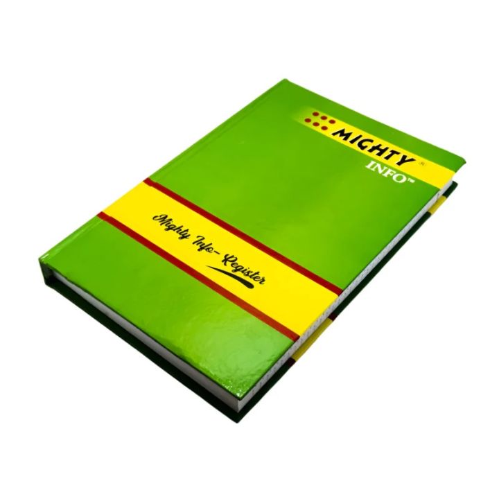 Mighty Info Register – Multi-Format Pages – Ideal for School, Office ...