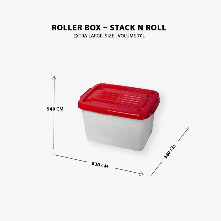 Storage/Roller Box - 70L Volume | Daraz.pk