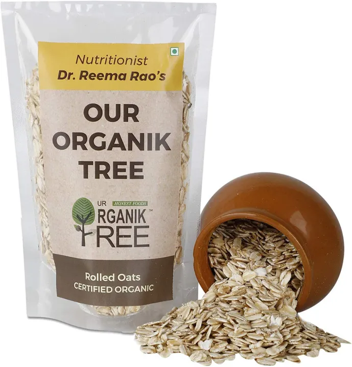 Tree Organic Rolled Oats 450 g | Daraz.pk