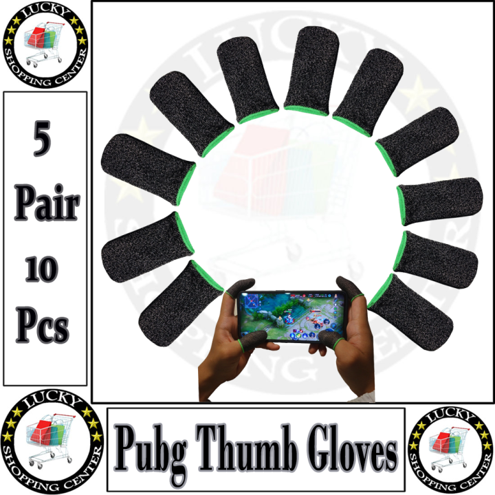 PUB G Finger Sleeves Thumbs Gloves Grip Control For PUBG Game ...