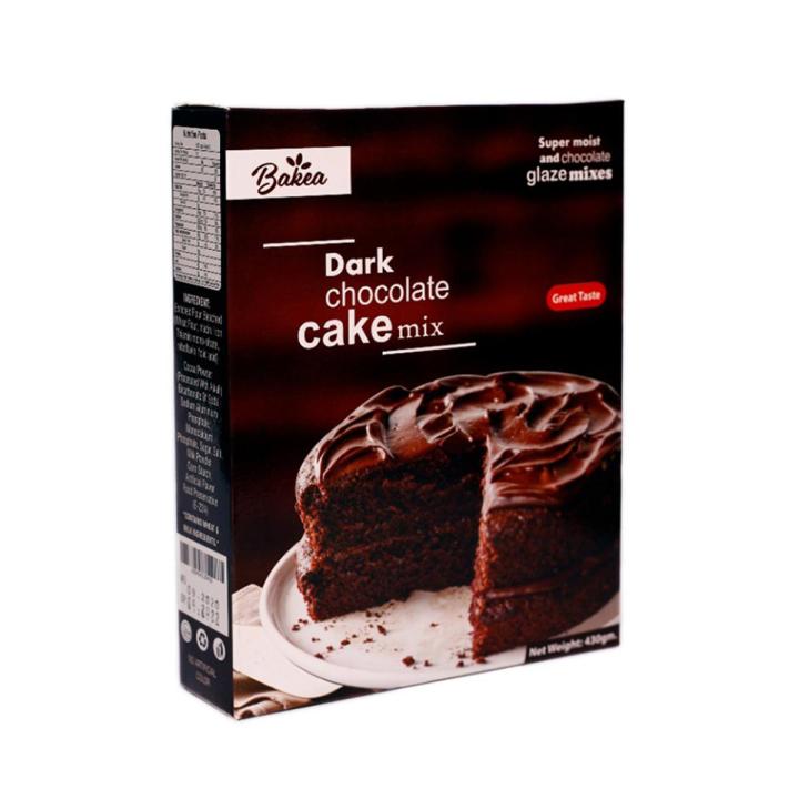 Bakea Cake Mix Dark Chocolate 430g | Daraz.pk