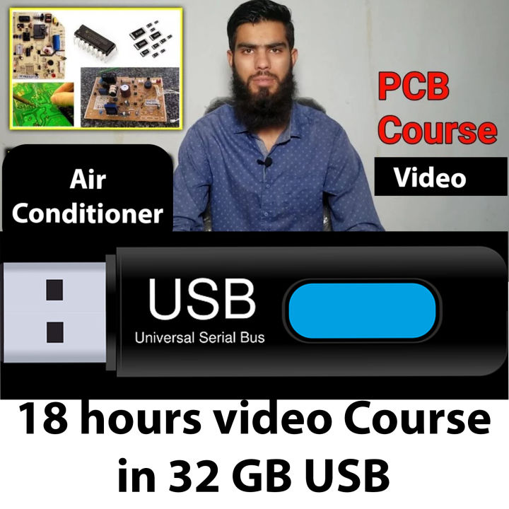 air conditioner PCB repairing Course video 18 hours | Daraz.pk