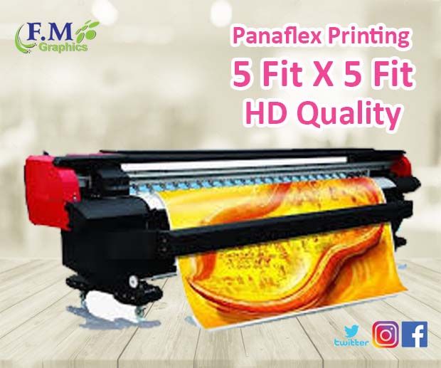 Customized Panaflex Size 5 Feet X 5 Feet | Daraz.pk