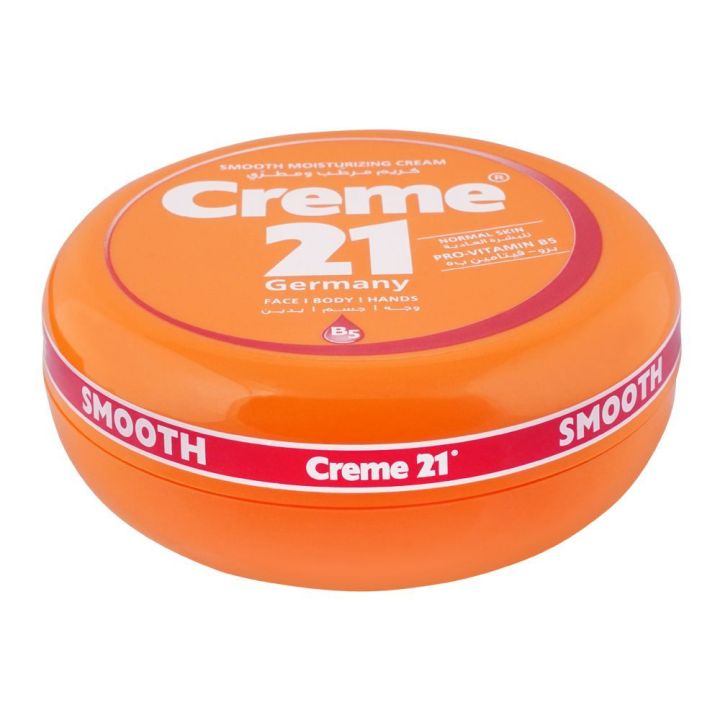 Creme 21 (GERMANY) Smooth Moisturizing Cream with Vitamin B5 150ml ...