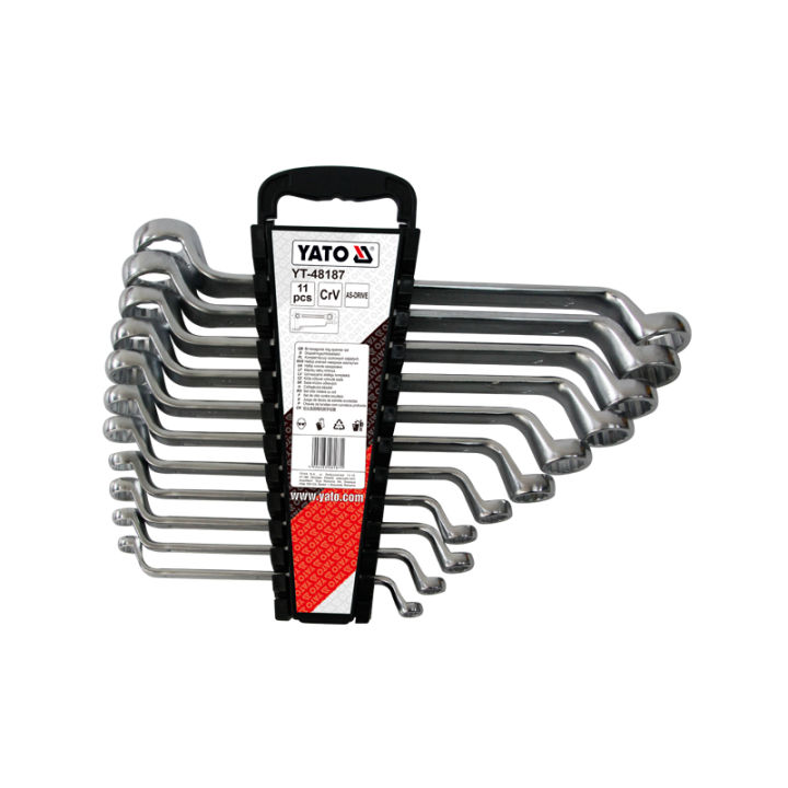 Yato Double-Ended Ring Spanner Set 11Pcs YT‐48187 | Daraz.pk