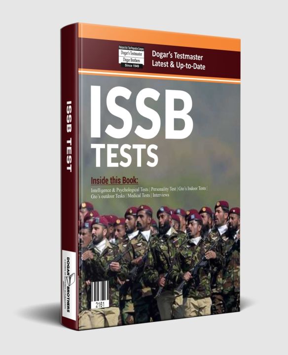 ISSB Tests Book by Dogar Brothers HOME / BOOKS / ARMED FORCES ISSB ...