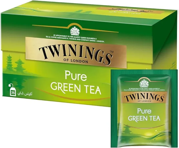 Twinings Pure Green 25 Teabags (𝐢𝐦𝐩𝐨𝐫𝐭𝐞𝐝 & 𝐨𝐫𝐢𝐠𝐧𝐚𝐥) | Daraz.pk