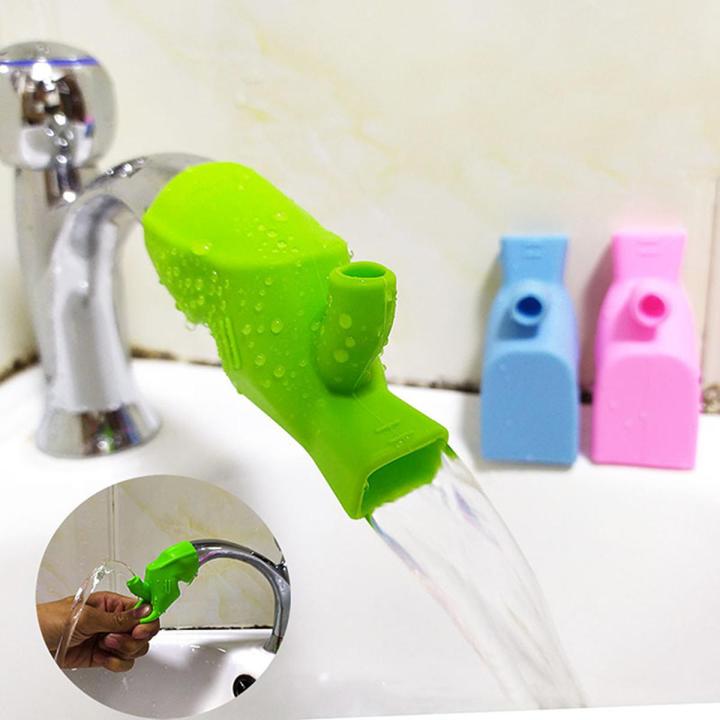 High Elastic Silicone Water Tap Extension Sink Children Washing Device ...