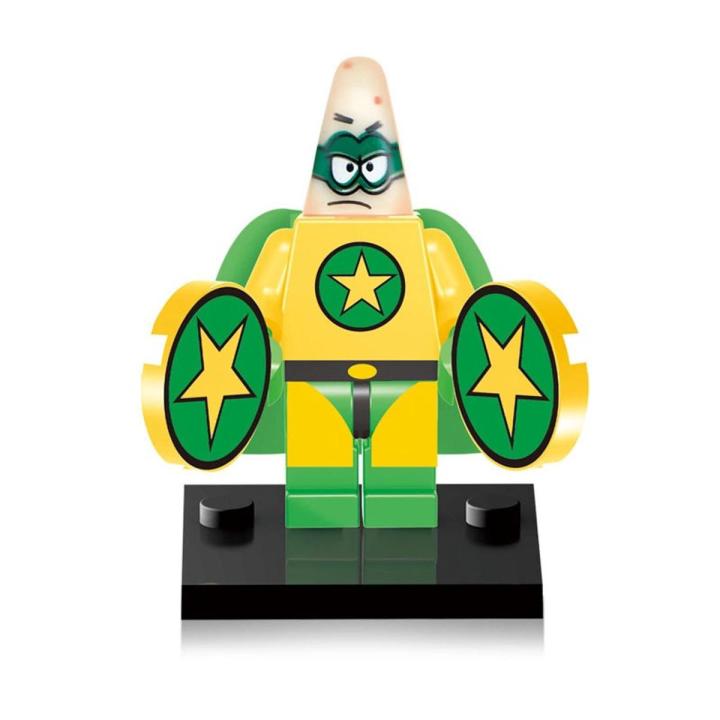 SpongeBob SquarePants Pai Star Crab Boss Building Block Minifigure ...