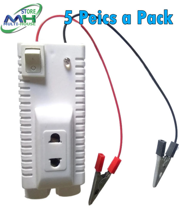 5 Peices DC 12Volt To AC 220Volt Inverter, Mini Inverter 30watt, For ...