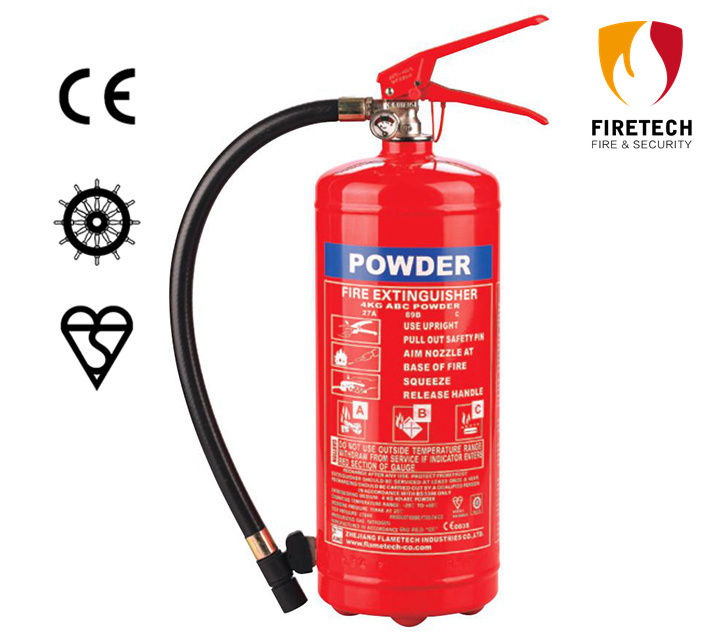 DCP Pre-Filled With Warranty Dry Chemical Powder 4KG First Alert Home ...