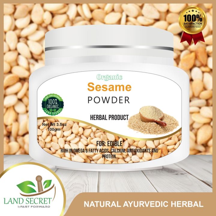 Sesame Powder Til Organic and Good Source of healthy Fats Protin B ...