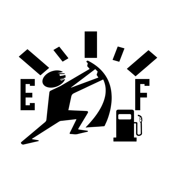 Car Fuel Tank Design Premium quality Sticker Size: 5.5x 4.5 inches ...