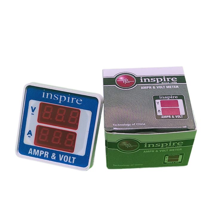 INSPIRE LED Indicator Volt Amp Meter | Daraz.pk