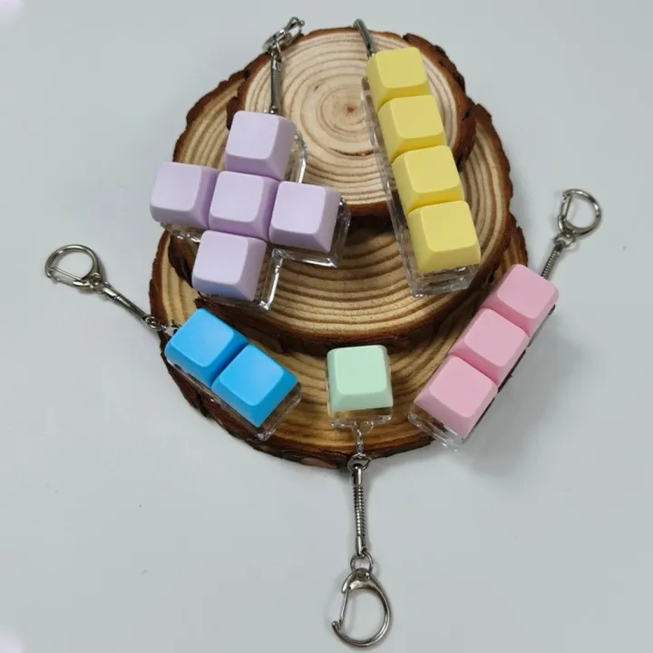 Relaxing 1/2/3/4/5 Keys Finger Keyboard Key Button Keycap Decompression ...