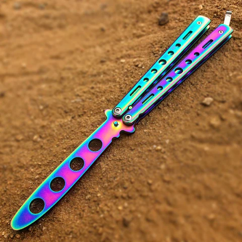 Folding Butterfly Blade/Comb for Portable Practice: CSGO Valorant - No ...