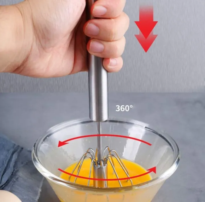 Hand Mixer – Semi-Automatic Press-Down Hand Mixer Machine & Egg Beater ...