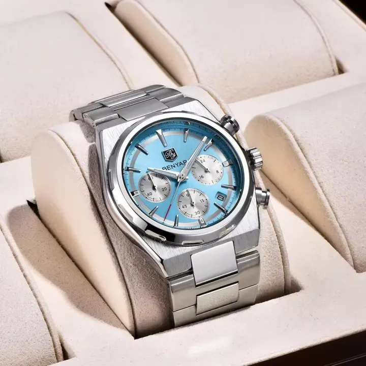 BENYAR Original Men’s Collection – PRX Model, Quartz Watch, Chronograph ...