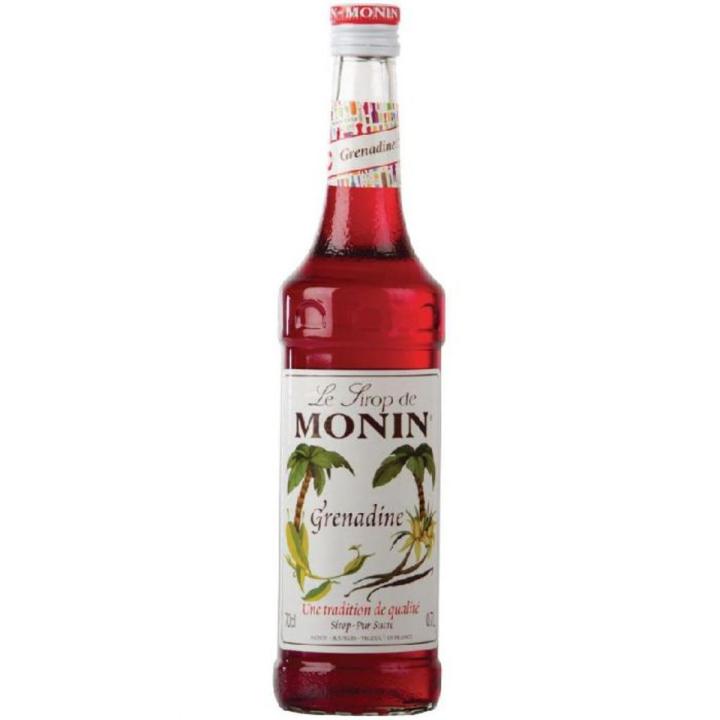 Monin Grenadine Syrup Bottle | Premium Imported Pomegranate Flavor ...