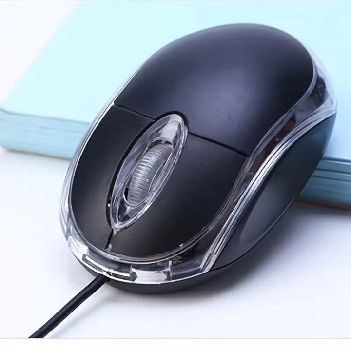 Ultra High DPI Wired Optical USB Mouse with Fancy Lights, Plug and Play ...