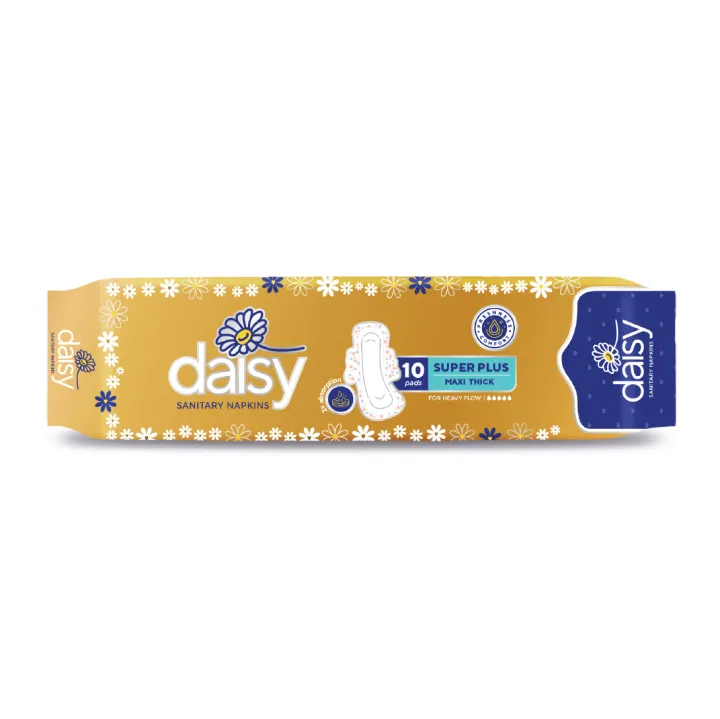 Daisy Maxi Super Plus 10 Pcs - For Heavy Flow | Daraz.pk