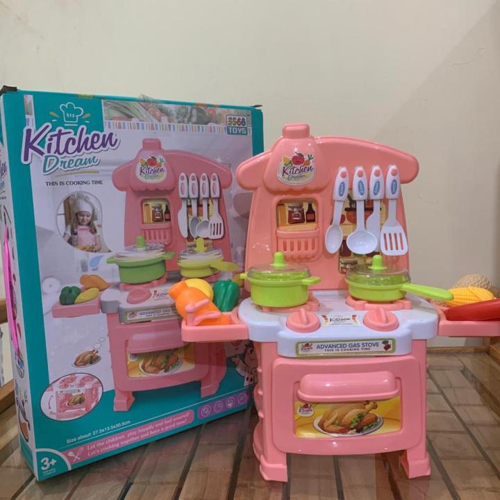 Princess Kitchen Set For Kids _ Kitchen Cooking Toy Set with ...