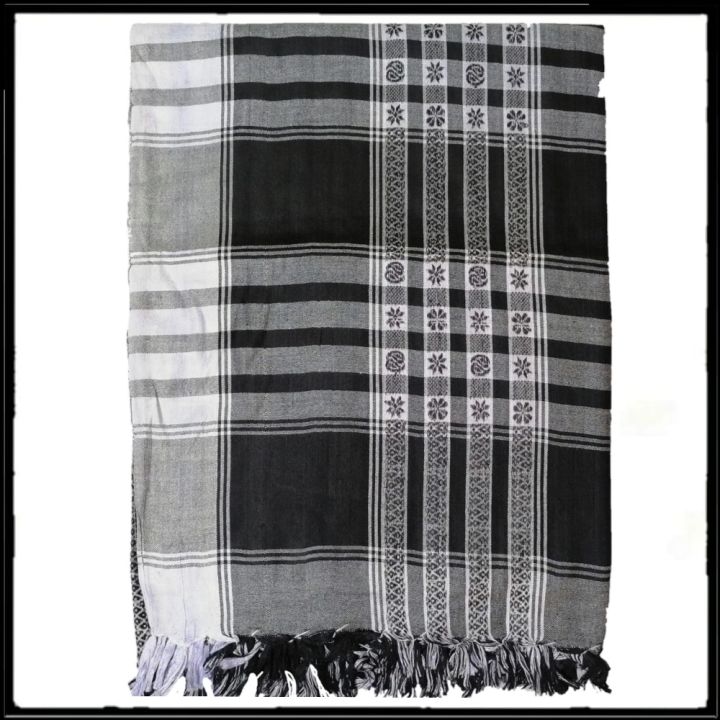 Mufti Rumal, Black Mufti Scarf For Men, Black Mufti Mehmood Rumal ...