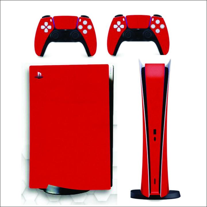 Sony Ps5 Digital full body skin with 2 Controllers ( just skin not play ...