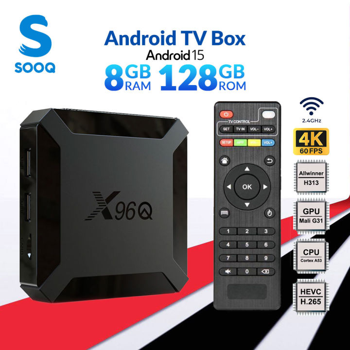 X96Q 8GB/128GB with Android 15 TV Box | Daraz.pk
