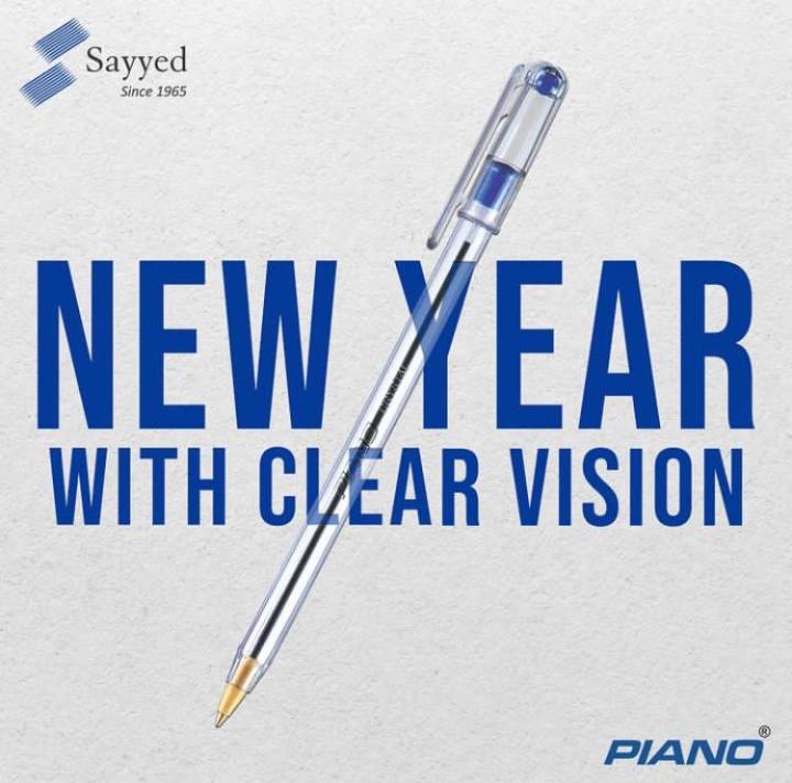 Piano Crystal Ball Point – Pack of 10 | Daraz.pk