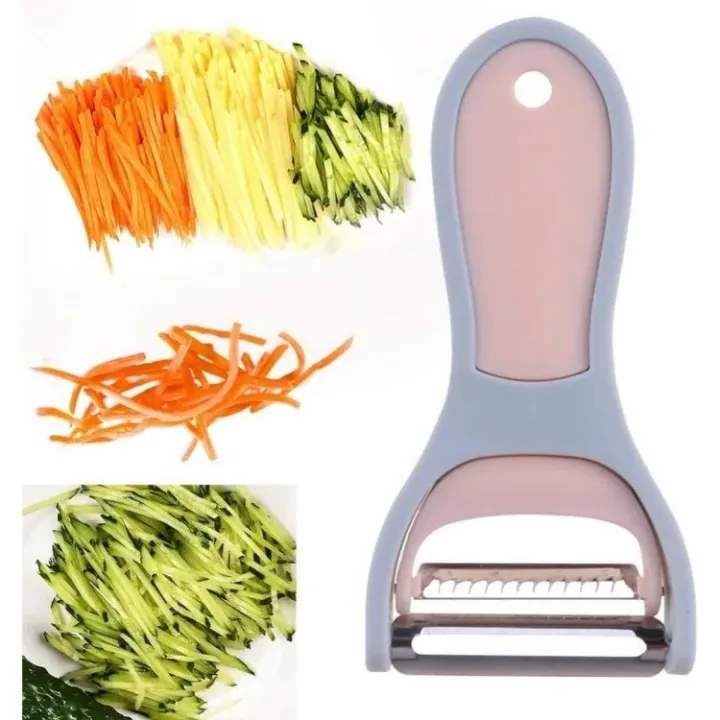 2 in 1 Vegetable Fruit Cutter Double Planing Grater Slicer Julienne ...