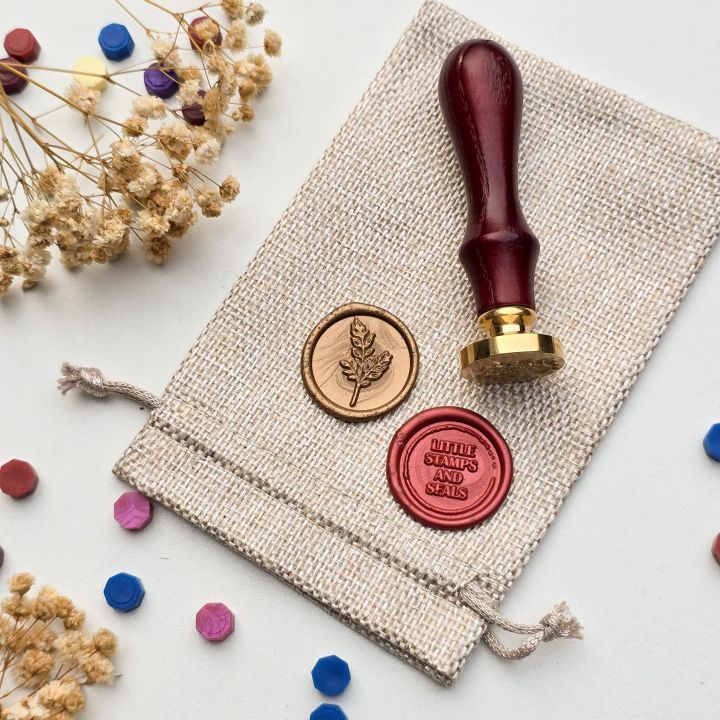 Wax Seal Stamp, Vintage Retro Botanical Series Seal Wax Stamp, Great for Embellishment of Cards ...