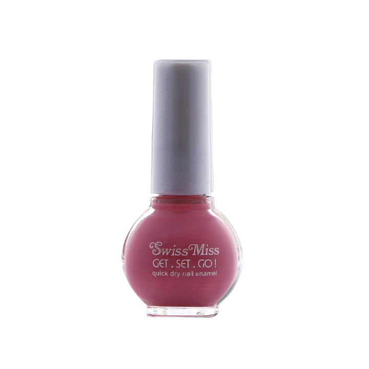 Swiss Miss Nail Enamel Get Set Go Pretty Pink (263) | Daraz.pk